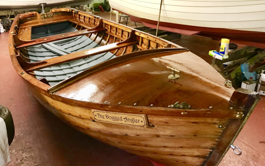 Shiny New Pin – The Dogged Angler